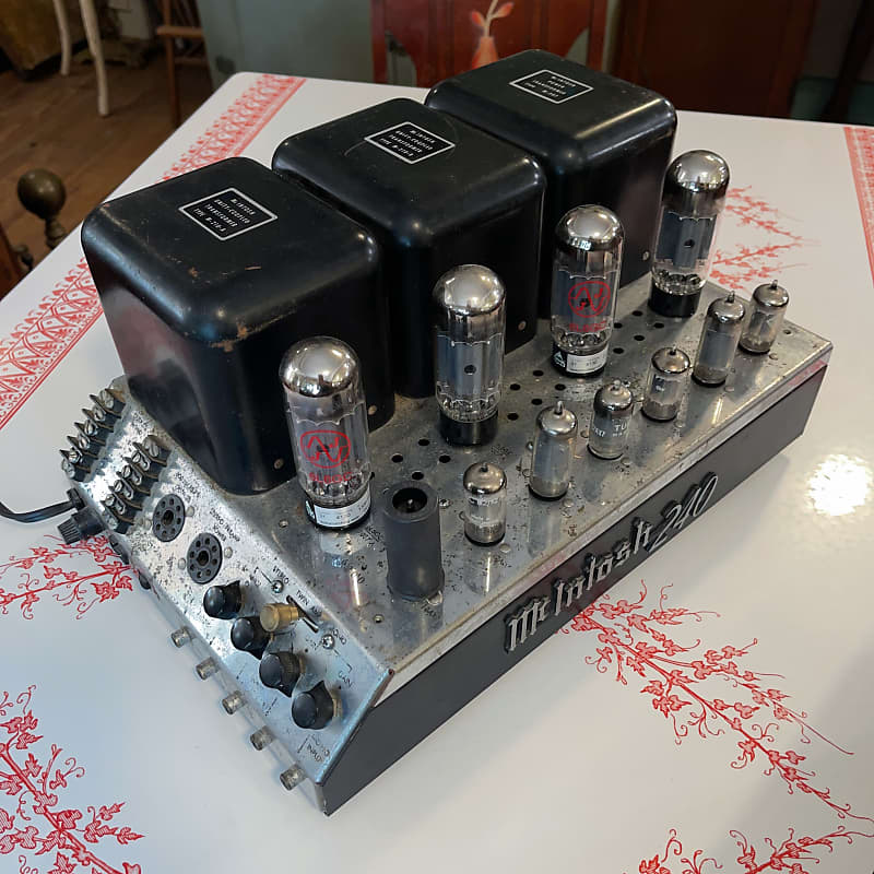 1960s McIntosh MC-240 40w/40w Stereo (or 80w Mono) Tube Amp | Reverb