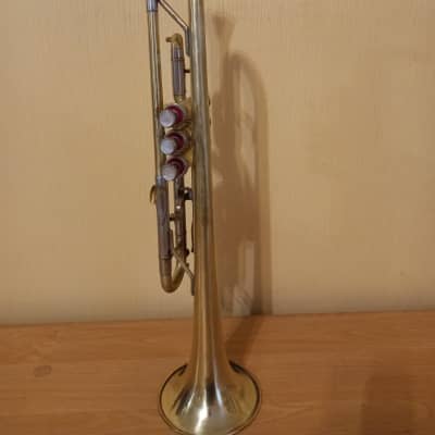 German Trumpet WELTKLANG Musical Trompette 3 Valve Vintage | Reverb