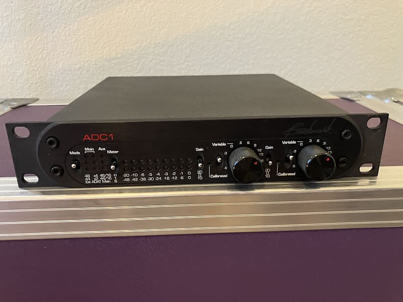 Benchmark ADC1 - Black, with 1U Rack Mount Tray and Materials | Reverb