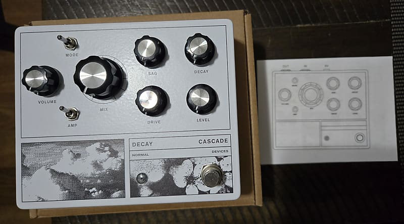 Normal Devices Decay Cascade Reverb Distorter 2025 - White | Reverb