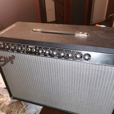 Vibrolux hand wired black face amp Fender clone | Reverb