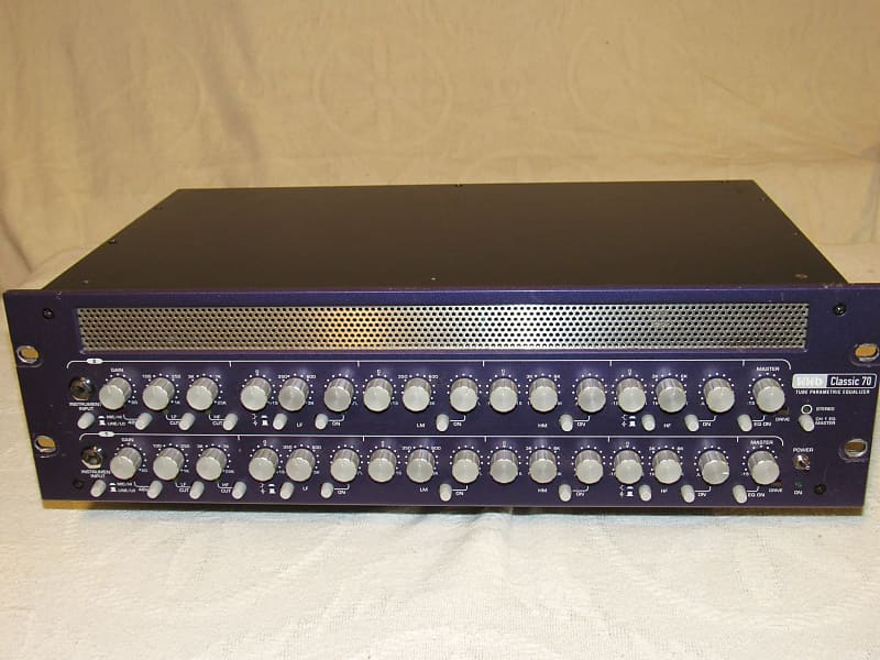 HHB Classic 70 TUBE Two Channel Parametric EQ / Mic Line | Reverb