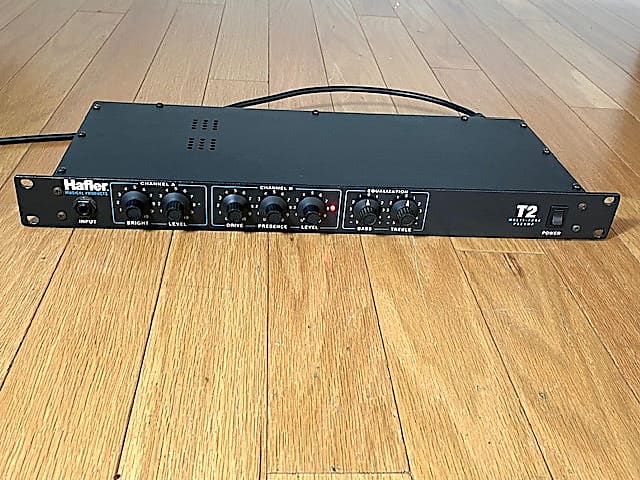 USA Made 90's Hafler T2 Multi-Tube Rack Mount Guitar Preamp, | Reverb