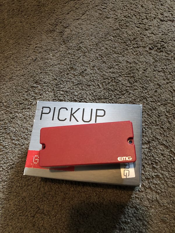 EMG B-707 7 string active pickups Red | Reverb