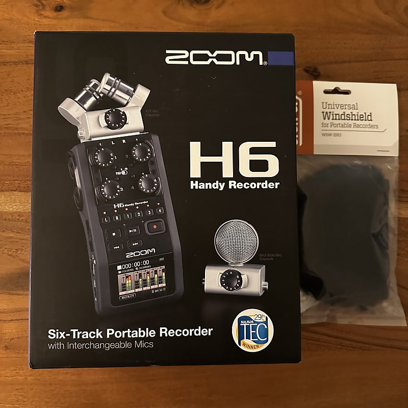 Zoom H6 Handy Audio Recorder | Reverb