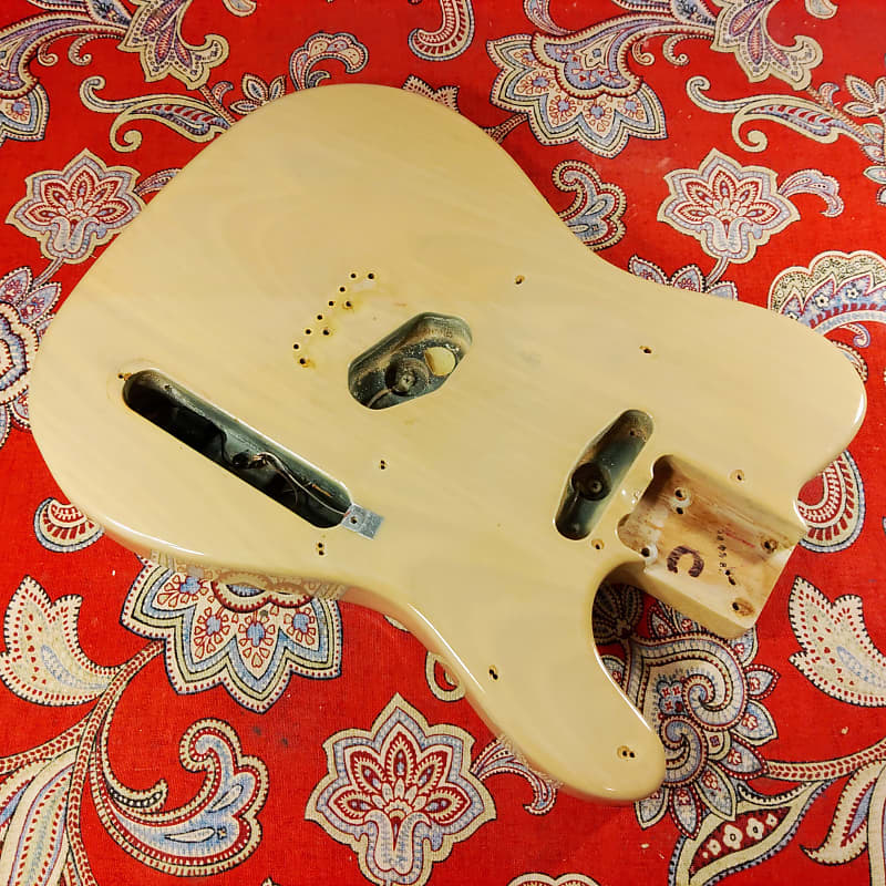 VINTAGE 1978 FENDER TELECASTER ASH BODY - FACTORY BLONDE | Reverb