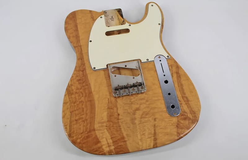 MJT Quilted Maple Top Ultralight 3lbs 3oz! Tele Body 2023 | Reverb
