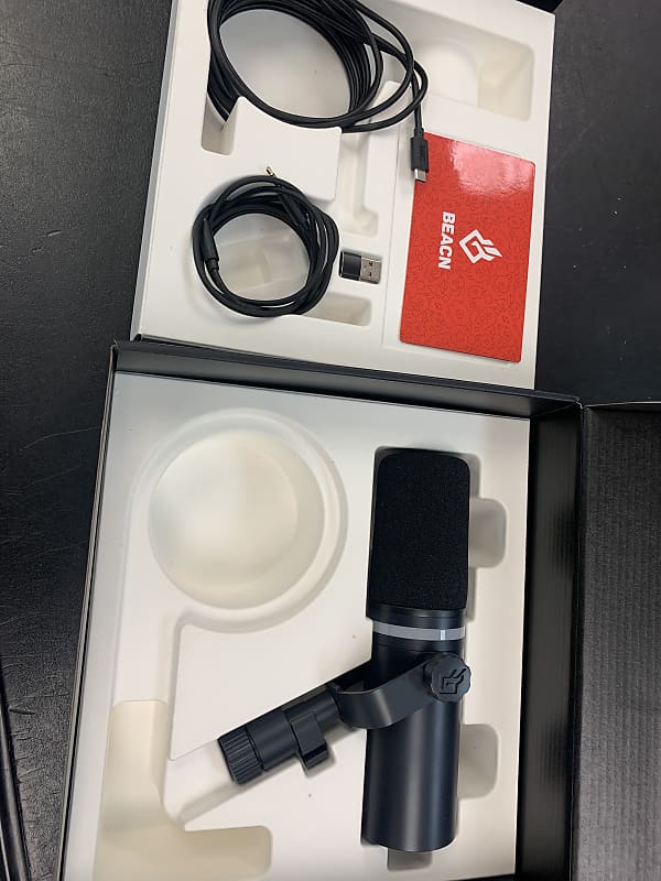 Beacn Mic USB streaming microphone mint in the box | Reverb