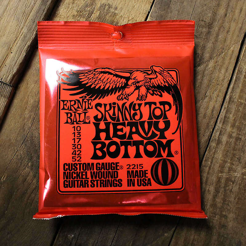 Ernie Ball 2215 Skinny Top Heavy Bottom Electric Guitar | Reverb