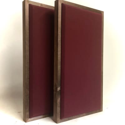 Custom Framed Acoustic Panels (SET OF 2) 2ft x 1ft x 2.5in | Reverb