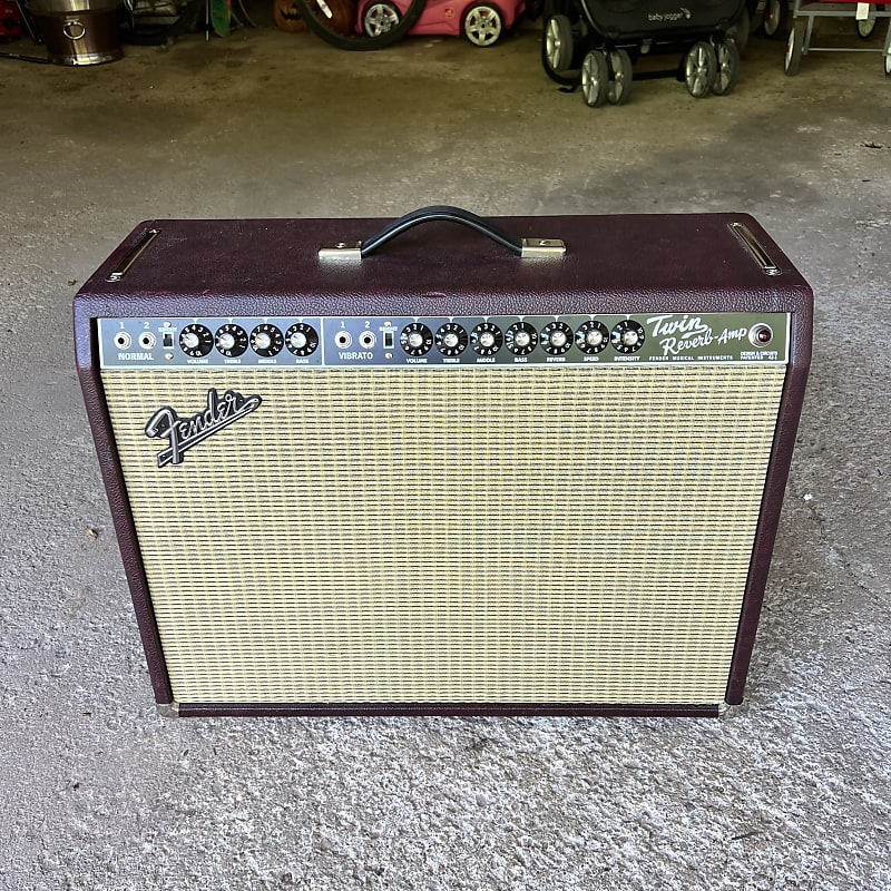 Fender Twin Reverb Neo ‘65 Reissue 2021 - Wine Red | Reverb