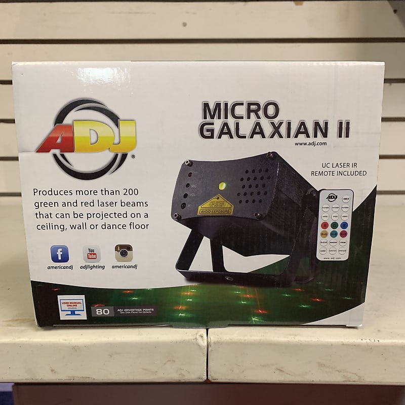 American DJ Micro Galaxian II 2020 Black | Reverb