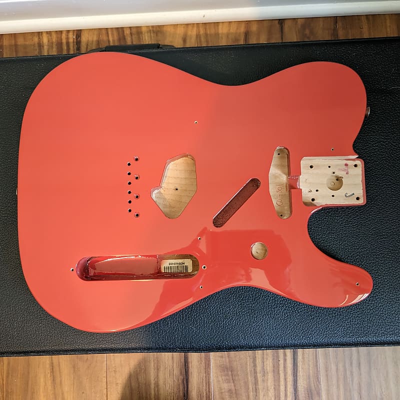 Fender Vintera 50s RI Telecaster Tele BODY 2020s - Fiesta Red | Reverb