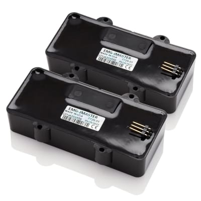 EMG JMaster Pickguard System Black Active Jazzmaster Pickups | Reverb