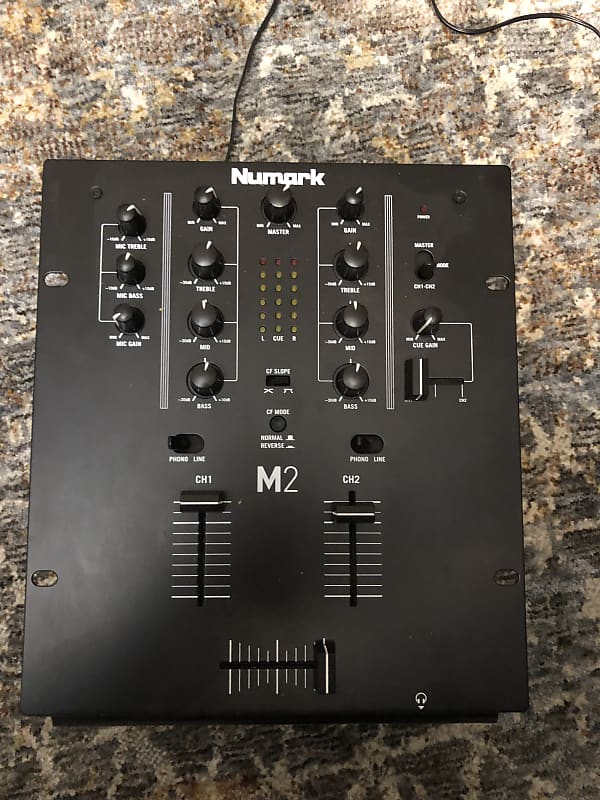 Numark M2 2-Channel Rack-Mount DJ Mixer 2010s - Black | Reverb