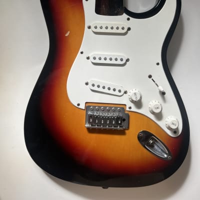 Harmony Stratocaster Body and Neck H80T 1990 - Sunburst | Reverb