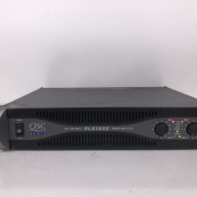 QSC Audio Pro 1600 Watt PLX1602 Power Amplifier | Reverb