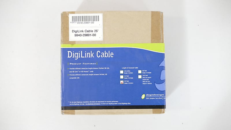 Digidesign Avid DigiLink Cable - 25' for Pro Tools HD | Reverb