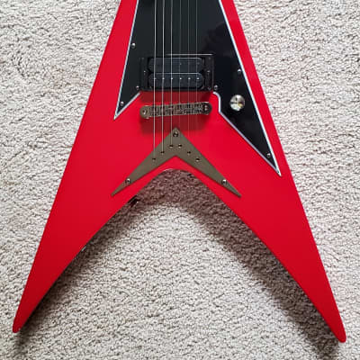 Samick SV10 Flying V Style Electric Guitar, Red Finish, New | Reverb