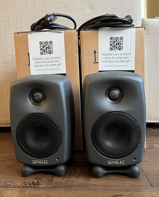 Genelec 8020D 4 inch Powered Studio Monitor (pair) 8020 D | Reverb