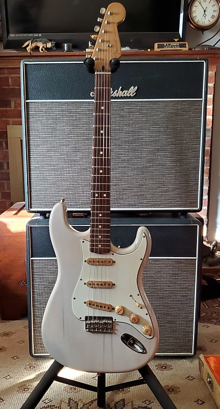 Fender Hardtail Stratocaster Partscaster Mid '90's | Reverb