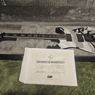 ESP AK Alexander Kuoppala 2003 Woodland Camo - Children of | Reverb