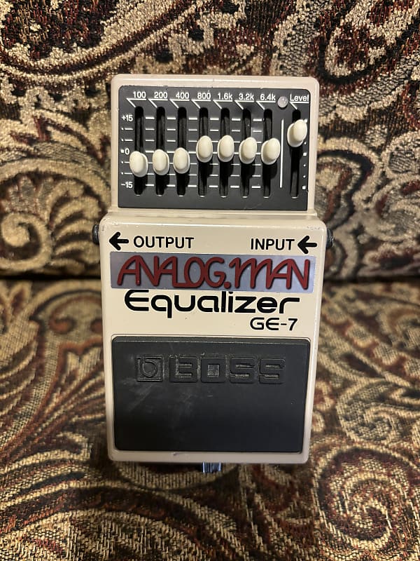 Boss GE-7 EQ w/ Analogman Mod 2007 | Reverb