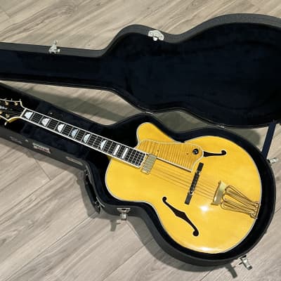 2008 J Triggs Archtop in Vintage Yellow w/OHSC! | Reverb
