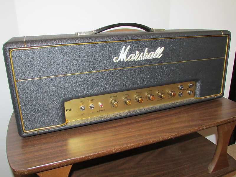 1968 Marshall JMP 50 Watt Plexi Head Small Box | Reverb