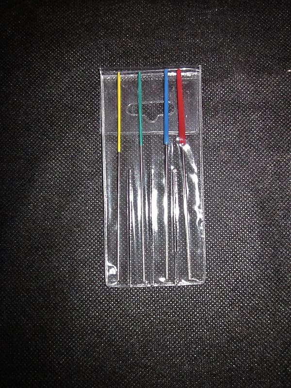 Needle File Round Diamond Small 4pc set for Guitar/Mandolin | Reverb