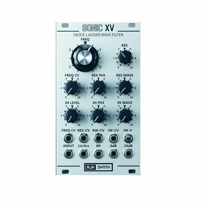 AJH Synth Sonic XV Diode Ladder Wave Filter Module (silver) | Reverb