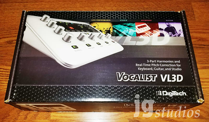 DigiTech Vocalist VL3D Desktop Vocal Harmony and Effects | Reverb