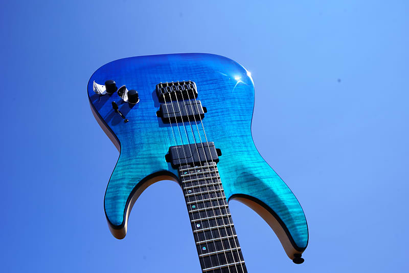 Schecter Diamond Series PROTOTYPE SLS C-1 Elite - Lagoon Fade | Reverb