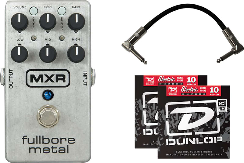 MXR M116 Fullbore Metal Distortion Pedal w/2 Sets of Dunlop | Reverb