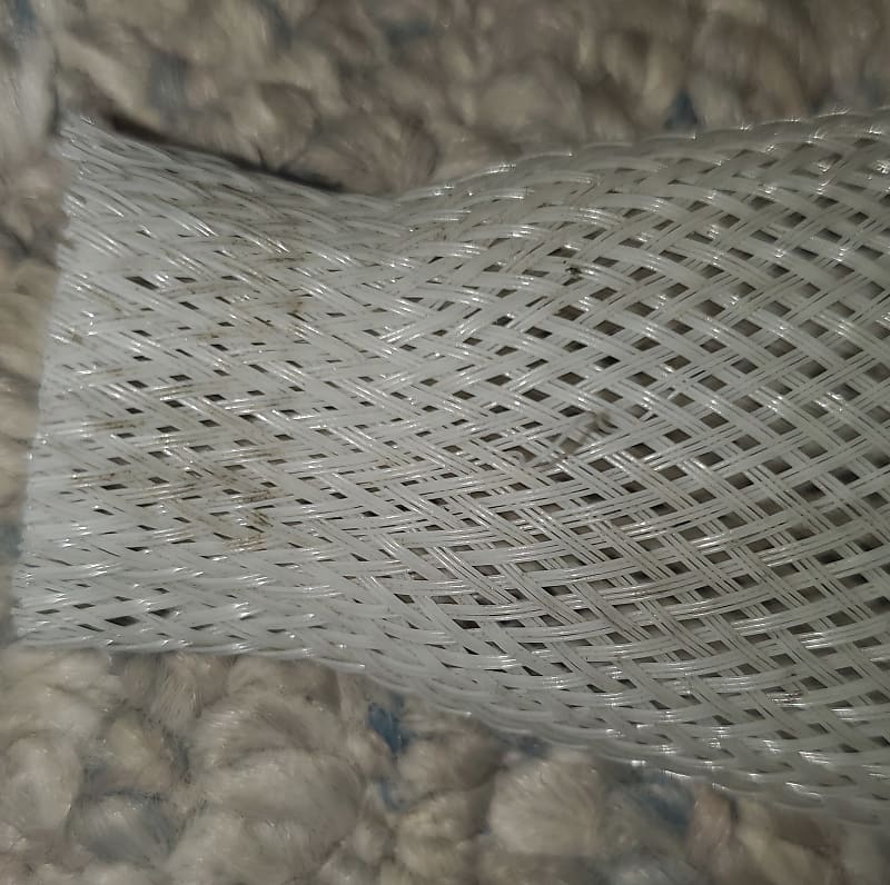 Techflex 9 foot snakeskin techflex white edition - white | Reverb