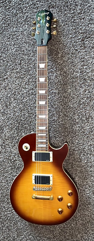 Epiphone Les Paul Flame top standard electric guitar Zakk | Reverb