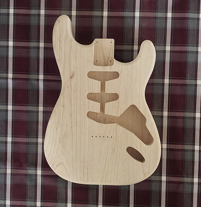 Woodtech Routing - 3 pc. Swamp Ash Hardtail Stratocaster Body | Reverb