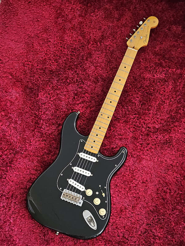Fender Stratocaster Japan Reissue - Black | Reverb
