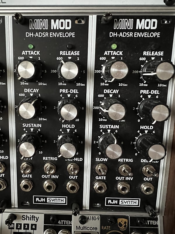 AJH Synth DH-ADSR - MiniMoog Eurorack Envelope Module | Reverb AJH Synth DH-ADSR - MiniMoog Eurorack Envelope Module | Reverb