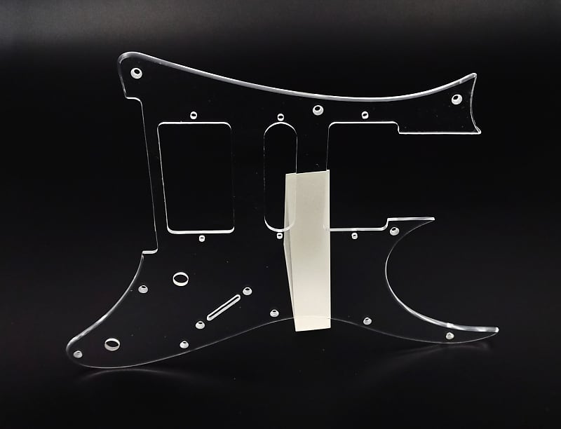clear acrylic pickguard for made in japan ibanez 6 string jem | Reverb