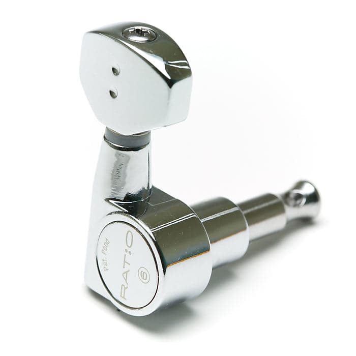 Graph Tech Ratio Electric 6 in Line Mini Chrome | Reverb Canada