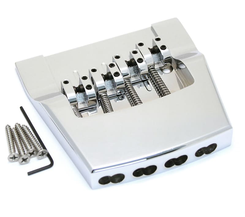 Brand new 4 string Hipshot Rickenbacker replacement chrome | Reverb