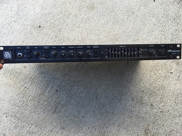 Ampeg Ampeg SVP-Pro Preamp 90s Black | Reverb