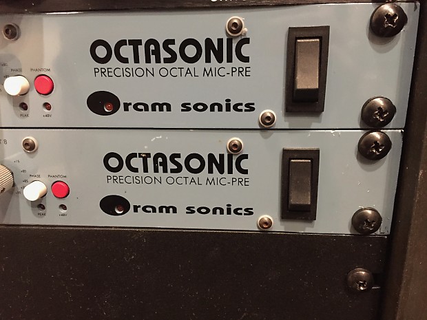 2 Oram Sonics (Trident) Octasonic Precision Octal Mic Pres | Reverb