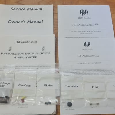 Altec 438A restoration kit filter capacitor repair rebuild | Reverb