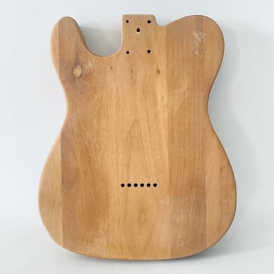 Solid Alder Wood Telecaster Tele Guitar Body DIY Project | Reverb