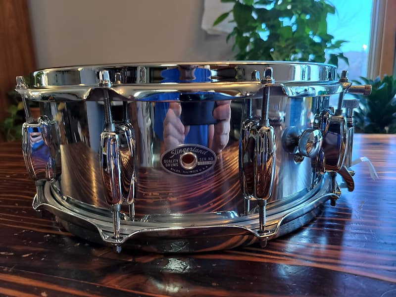 Slingerland No 190 TDR 5.5X14 5 Ply Maple 1980 - Chrome over | Reverb
