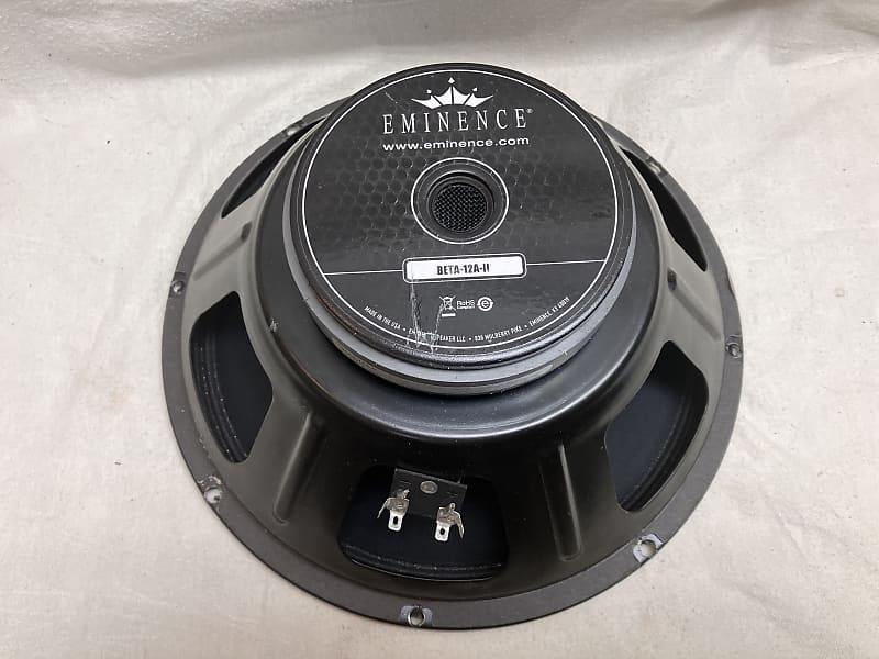 Eminence Beta 12a-2 12" Speaker (2 of 2) | Reverb