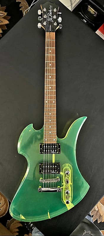 BC Rich Mockingbird Acrylic Green | Reverb