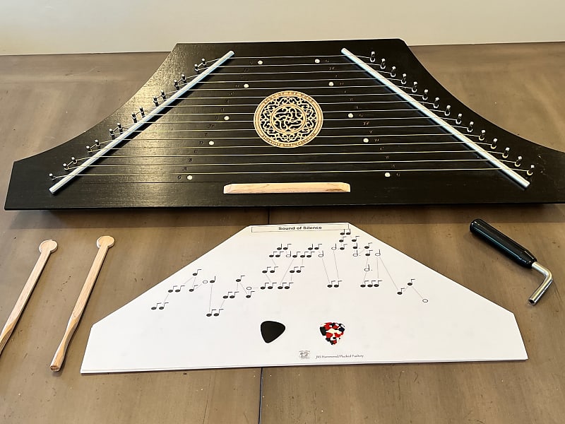 Song of the Wood Hammered/Plucked Psaltery Lap Harp | Reverb